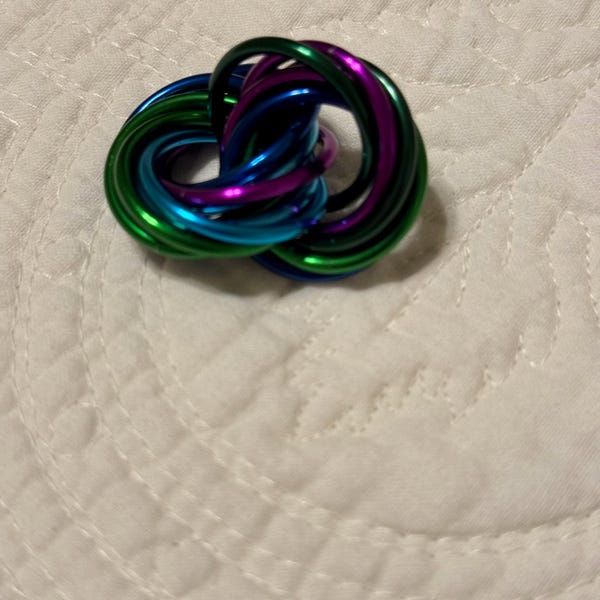 Mobii® STAINLESS STEEL: Stress Ball, Stim Fidget Ball Desk Toy - Etsy