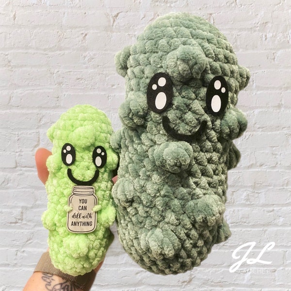Emotional Support Pickle || Crochet Pattern by Lilylou Creations ...