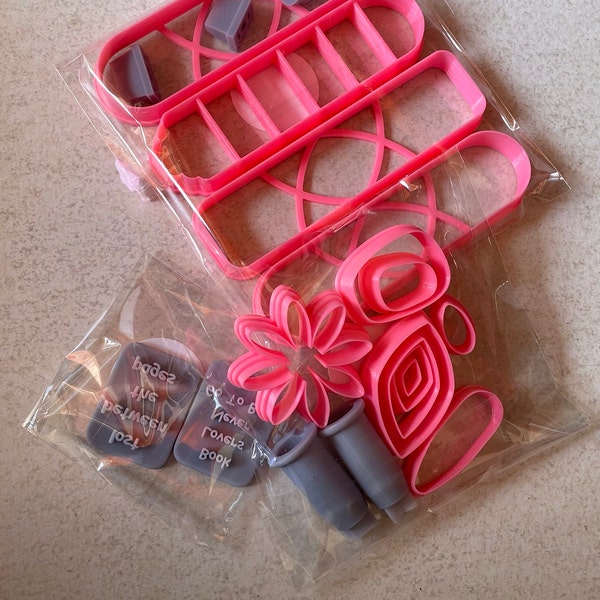 Bookshelf Decorations - Polymer Clay Tools - Earring Making - Jewellery ...