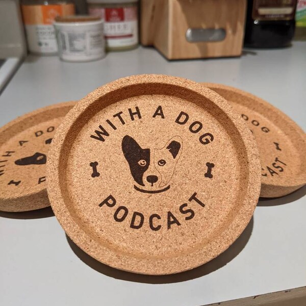 Laser Engraved Cork Coasters: Personalized Drink Coasters - Etsy