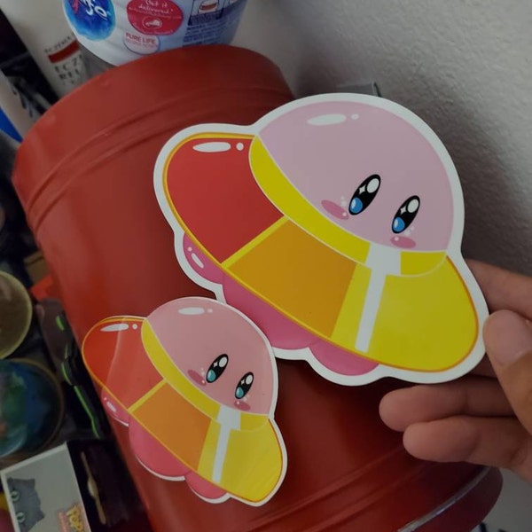 Kirby Vinyl Stickers - Etsy
