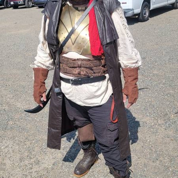 Alexios Baldric - Leather Sword Scabbard - Larp, Cosplay, Costume - Etsy