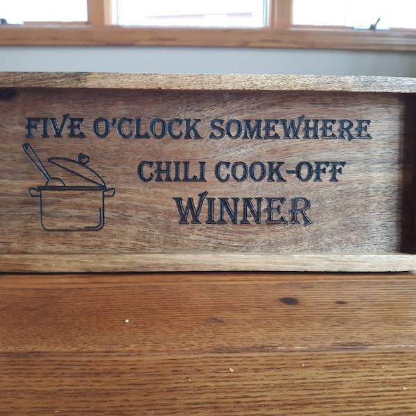 Cooking Contest Award Bundle, Cooking Gifts, Chili Cookoff Trophy ...