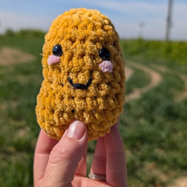 Chicken Nugget Crochet Pattern | Digital PDF Pattern - Etsy