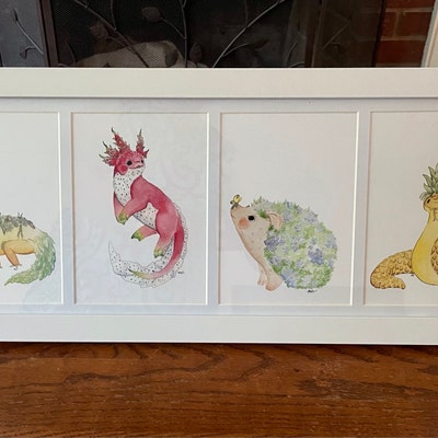 Pineapple Snake Print - Etsy