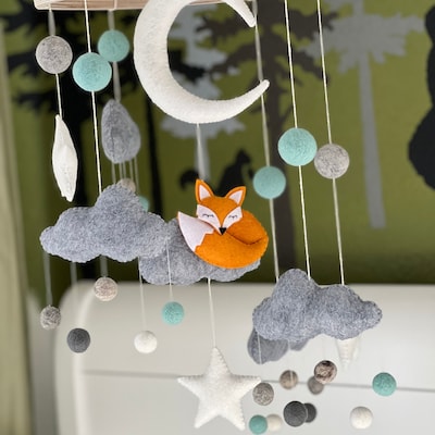 Bat Baby Mobile Bat Nursery Mobile Hanging Bat Halloween - Etsy