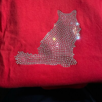 Rhinestone Iron on Transfer Fireworks Crystal Bling Design Make Your ...