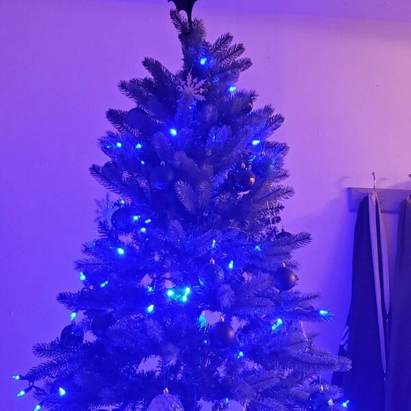 Bat Gothic Christmas Tree Topper, Spooky Tree Toppee , Goth Decor ...