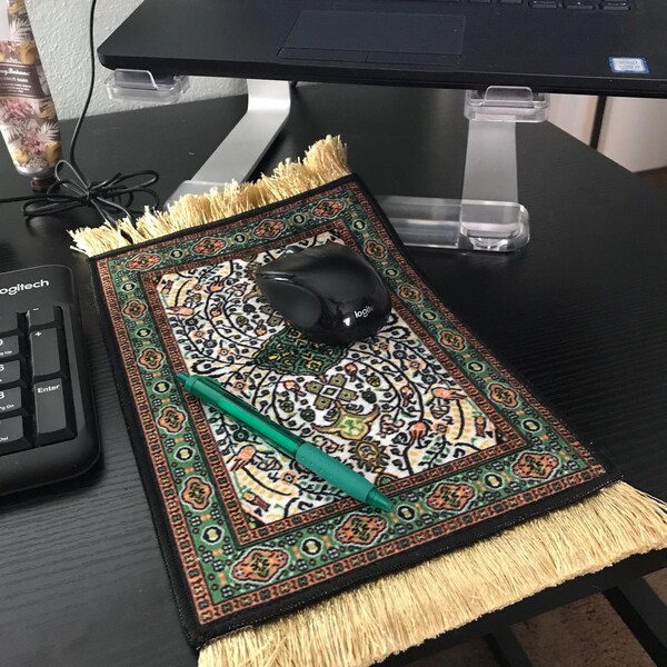 Mouse Pad, Beautiful Turkish Carpet Mousepad, Rug Mouse Mat, Office ...