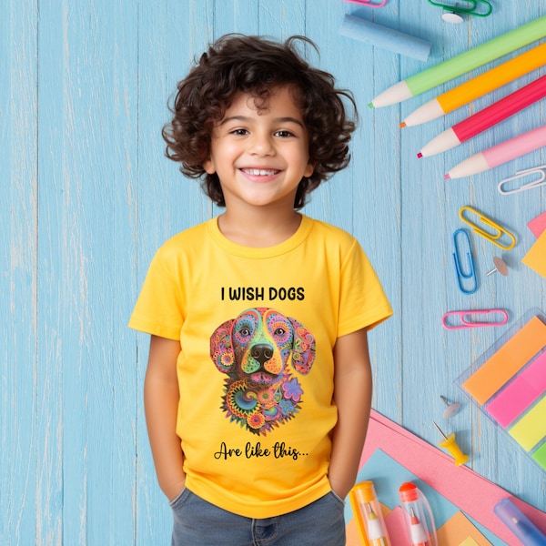 Gildan 5000B Red Color Shirt Mockup, Girl Red T-shirt Mockup Kid T ...