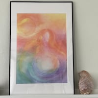 Veiled Angel Print-instant Download-watercolor Veil Painting - Etsy Canada
