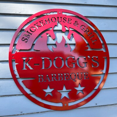 Personalized Metal Grilling Sign Metal Grill Sign Metal - Etsy