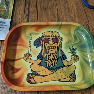 Trippy Hippy Rolling Tray - Etsy
