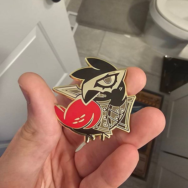 Persona 5 Royal Enamel Pin Cute Crow Pin Video Game Pin Gift for Friend ...