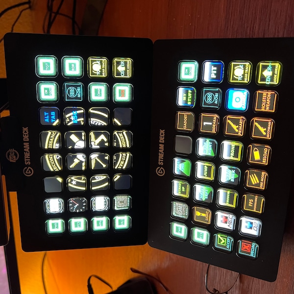 Dual Stream Deck XL Stand - 2 Versions With Optional Raspberry Pi Case ...