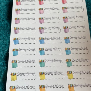 Vitamins Planner Sticker Pastel Colours to Do Planner Stickers Labels ...
