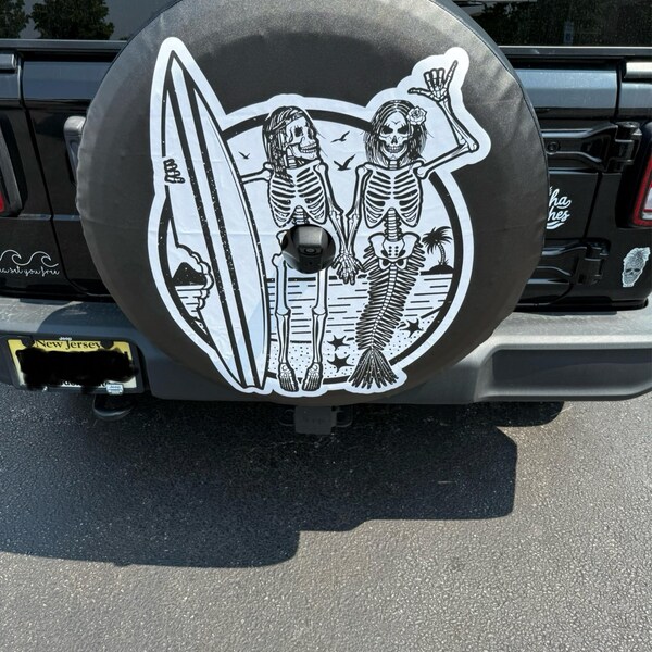 Custom Spare Tire Cover With Camera Hole - Waterproof Tire Cover From ...