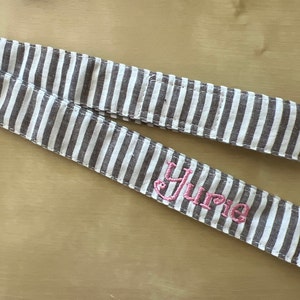 Preppy Monogrammed Homecoming or Prom Bouquet Ribbon/personalized ...