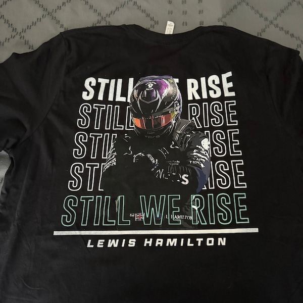 Lewis Hamilton Premium Shirt | Mercedes Formula 1 Motorsport Fan Shirt ...