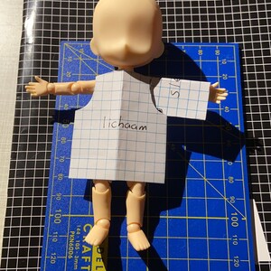 YMY body doll body Obitsu Nendoroid Scale body | Etsy