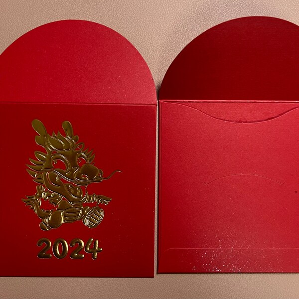 Gold Snakesset of 6pcs Chinese New Year Red Envelopes, Red Packets ...