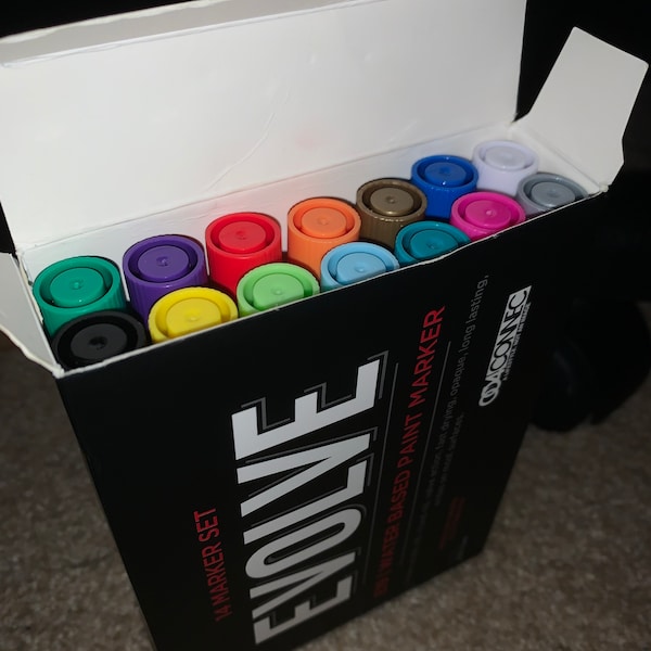 Evolve Elite Spray Paint 12 Pack - Etsy