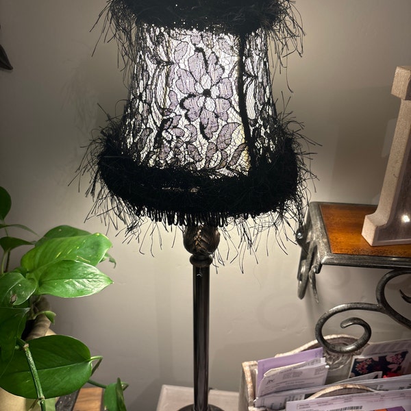 Small UNO Shade for Bridge Lamps, UNO Floor Lamp Shade, Threaded ...