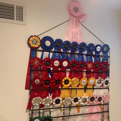 Dog Show Ribbon Holder Display Dog Show Award Rack Dog Show Ribbon ...