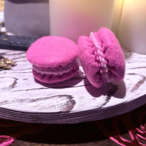 Felt Macaron PDF Pattern, Step by Step With Pictures, Felt Food, DIY Craft, Pretend Play, Play ...