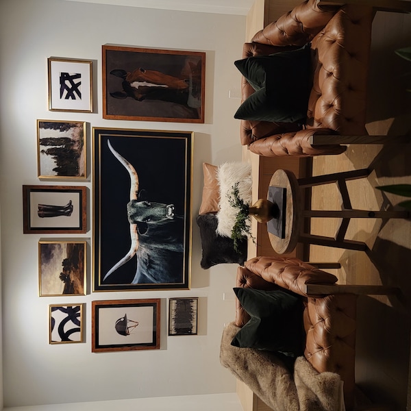 ANTIQUE HORSE PRINT, Vintage Equestrian Print, Farmhouse Decor, Ralph ...