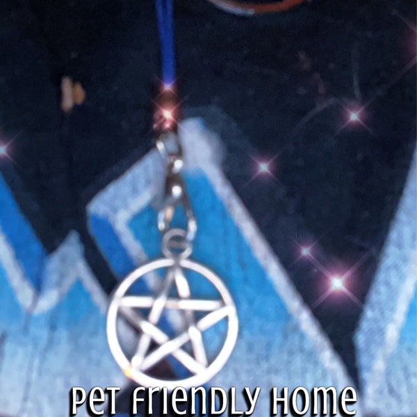 Inverted Pentagram Gothic Wicca Medallion Stainless Steel Pendant 18 ...