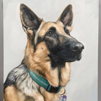 Grizzly Bear Painting Fine Art Print From an Original Painting 8x10 by ...