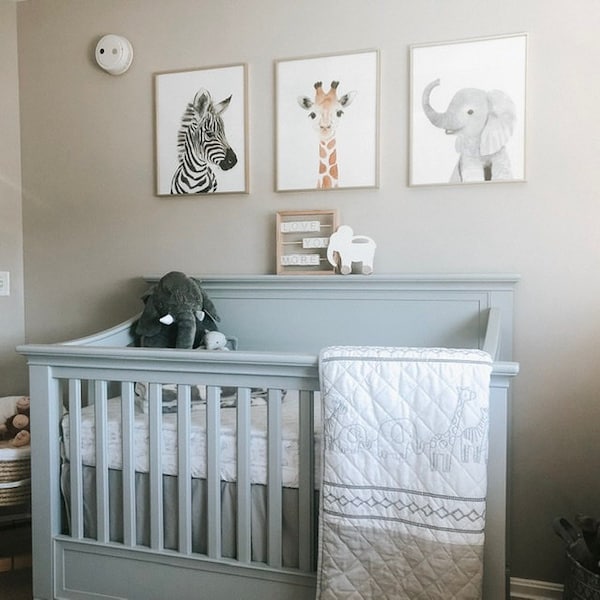 Safari Nursery Prints Set of 3 Prints Safari Nursery Decor, Safari Baby ...