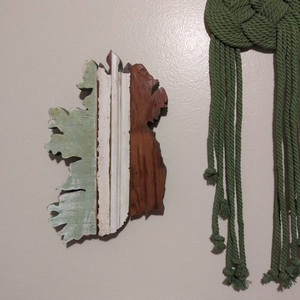 Ireland Art, Irish Wall Decor, Wood Wall Art, Celtic Decor, Ireland ...