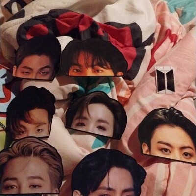 BTS Peeker Stickers - Etsy