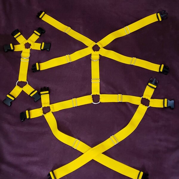 Standard Harness With Leg-straps | Furry Harness Fursuit Harness - Etsy