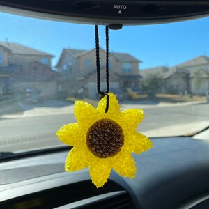 Sunflower Car Freshie Sunflower Car Candle Sunflower Car Scent ...