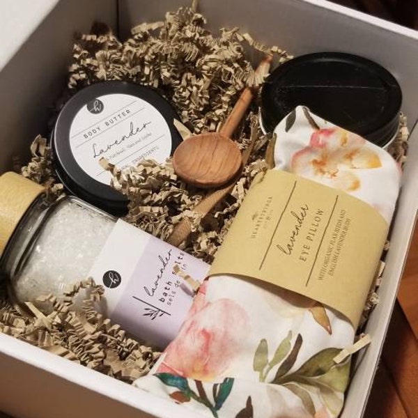 Self Care Gift Box, Sending a Hug, Spa Basket With Body Care ...