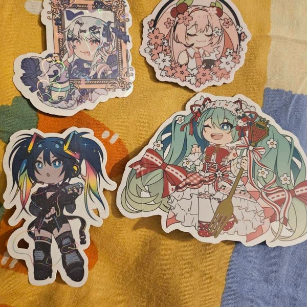 Rabbit Hole Hatsune Miku Vinyl Sticker - Etsy