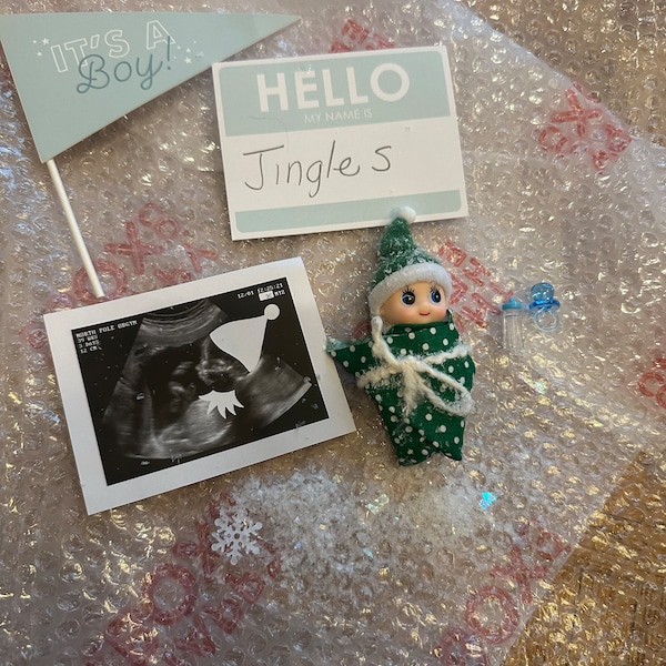 Hello and Goodbye Elf Arrival Kit, Elf Arrival and Departure Kit, Elf ...