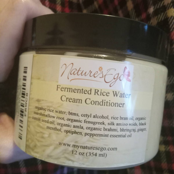 Fermented Rice Water Cream Conditioner (black Cumin Seed, Ayurvedic ...