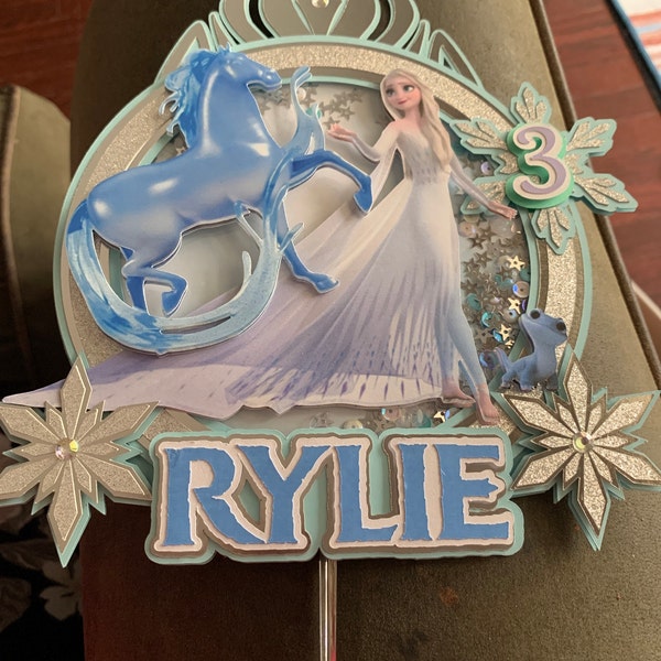 Frozen 2 Cake Topper | Frozen Cake Topper | Frozen Birthday Banner ...