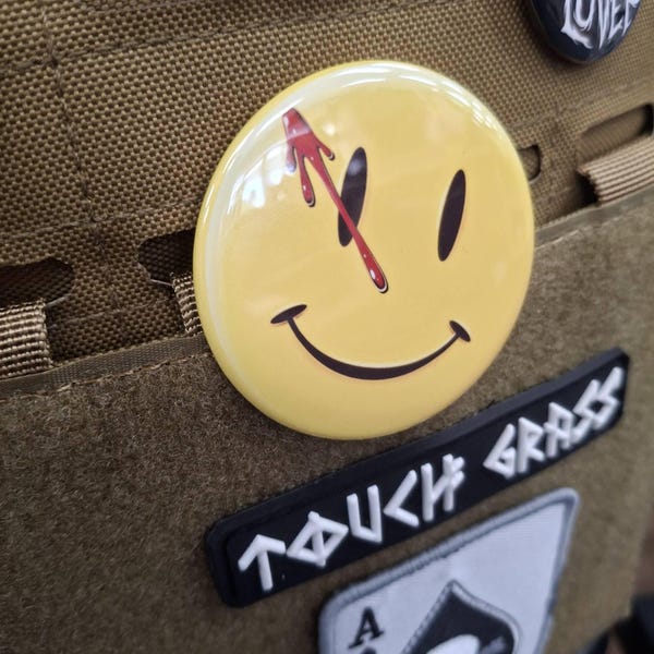 Watchmen the Comedian Button, Magnet, or Keychain - Etsy