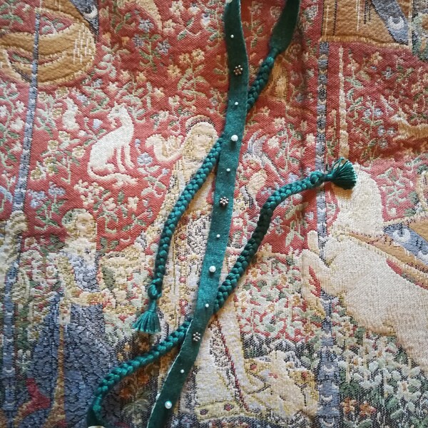 Silk Tablet Weaving Belt / Trim for Medieval or Fantasy Costume ...