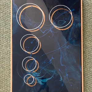 Original Artist Etching, Summer Rain Forest Landscape, Colorful Nature ...