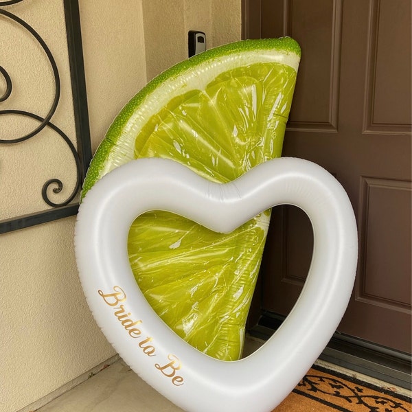 Custom Pool Float Bachelorette Pool Float Personalized White Heart Pool ...