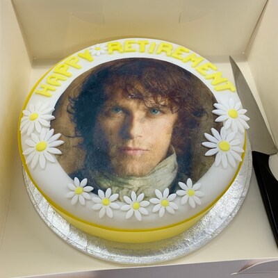 Outlander Edible Cake Topper Jamie Fraser - Etsy UK