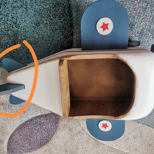 Plane Prop, Newborn Props, Flugzeug, Wooden Vintage Airplane, Photo ...