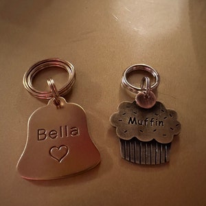 Letter a Dog Tag-pet ID Tag-unique Pet Tag-custom Hand Crafted Engraved ...