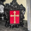 Gold Sacred Heart in Ornate Frame, Macabre, Catholic, Religion ...